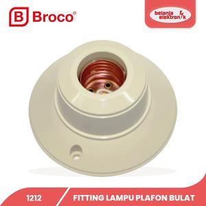 Jual BROCO FITTING LAMPU PLAFON BULAT 1212 - Jakarta Barat - Belanja ...