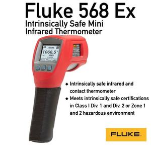 Jual Fluke 568 Ex Intrinsically Safe Mini Infrared Thermometer -40°C to ...