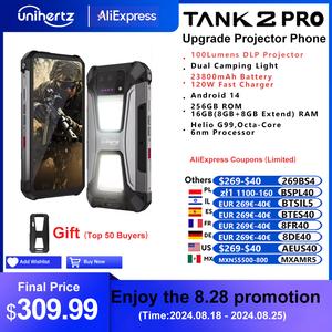 Jual Unihertz tank 2 Pro 8849 rugged with projector 2.4K 23800 mAh 16GB ...