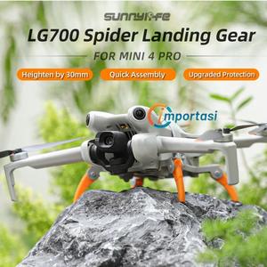 Jual Ready SUNNYLIFE Spider Landing Gear Mini 4 Pro Kaki Legs Heht Ex ...