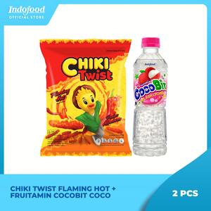 Jual Chiki Twist Flaming Hot 75 gr+ Fruitamin Cocobit Coco (Expired ...
