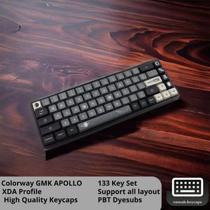 Jual Keycaps Keycap XDA PROFILE GMK APOLLO PBT Dyesub clone - Jakarta ...