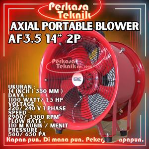 Jual LOIE AF3.5-14" 2P Hot Portable Blower Axial Ventilator 14 Inch Kipas New - Jakarta Selatan ...