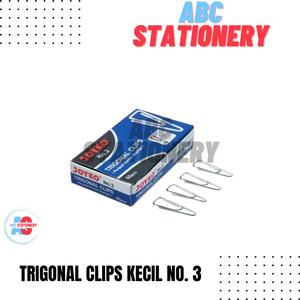 Jual Trigonal Clips kecil no. 3 (per dus kecil) - 1 pack - Jakarta ...
