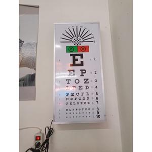 Jual Snellen Lokal test chart lampu alat pemeriksaan mata kir optik ...