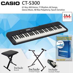 Jual Keyboard Casio CT-S300 / CTS300 / CTS 300 Garansi Resmi - Keyboard ...