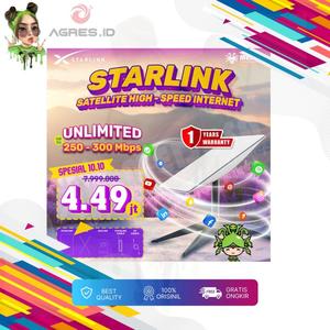 Jual Terlaris Ready Siap Kirim Starlink Standard Internet Kit Satelite ...