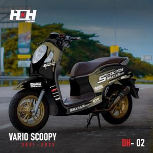 Jual Sticker Decal Full Body Motor Scoopy New Fi 2020 2021 2022 2023 ...