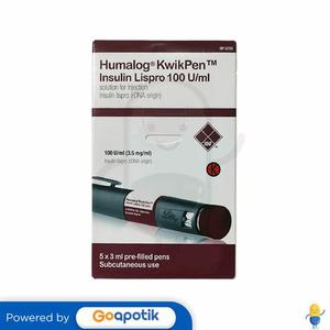 Promo HUMALOG KWIKPEN 100 IU/ML INSULIN LISPRO 3 ML BOX 5 KWIKPEN Cicil 0% 3x - Kota Bekasi ...