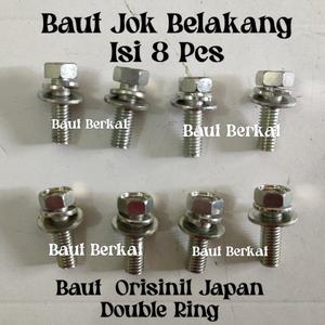 Jual SET PUTIH baut jok belakang hardtop 2F BJ40 baut double ring jok ...