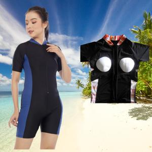 Jual Baju Renang Diving Dewasa Polos Motif Lis Warna Cewek Cup Bra ...