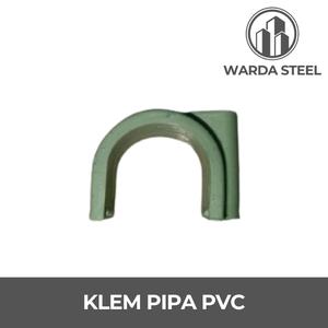 Jual Klem Pipa PVC 3/4" Dengan Paku Beton / Tanpa Paku - Pipe Clamp ...