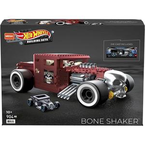 Promo Mega Construx Hot Wheels Bone Shaker Collector's Set - Hitam ...