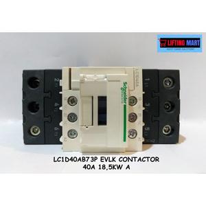 Jual Schneider Telemecanique LC1D40AB7 3P EVLK CONTACTOR 40A 18,5KW A ...