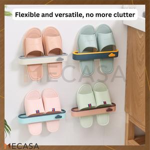 Promo Rak Sendal Gantung Tempel Dinding Serbaguna Tanpa Bor Wall ...