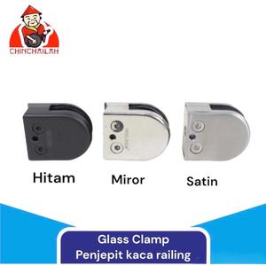 Jual Glass clip / Clamp / klem railing jepitan / Penjepit kaca ...