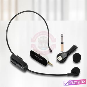 Jual Mic Wireless UHF Rechargeable Microphone Model Bando Mikrofon Call ...