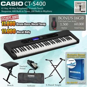 Jual Keyboard Casio CTS400 / CT S400 / CTS 400 Garansi Resmi - Kota ...