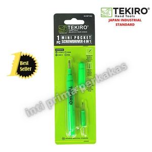 Jual Obeng Mini 4 in 1 TEKIRO - Mini Pocket Screwdriver 4 in 1 TEKIRO ...