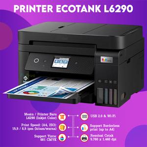 Promo Printer EcoTank L6290 Multifunctions Print Scan Copy AIO Duplex ...