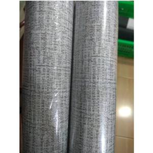 Jual WALLPAPER DINDING Polos grey tekstur kanvas ukuran 45cm x 10 M ...