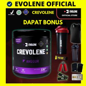 Jual CREVOLENE CREATINE EVOLENE ANGGUR GRAPE 330GR 330 GR GRAM BPOM ...