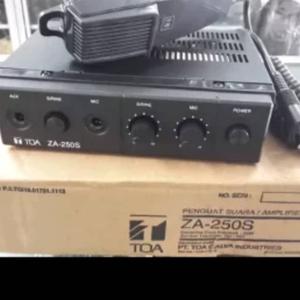 Jual Ampli TOA ZA-250S. ORIGINAL. cocok buat di mobil atau pun di kapal ...