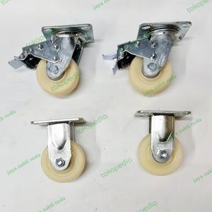 Jual Roda Troley Nilon Ranger Germany 4 Inch (Rem/Mati) Harga 4 Roda ...