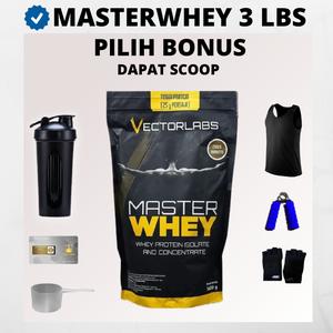 Jual Vectorlabs Master Whey 3 lbs Protein Susu 1400 gram Susu Protein ...