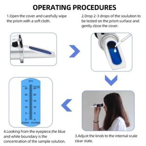 Jual Milk Refractometer Refraktometer Susu 0-20% Brix Soy Dairy ...