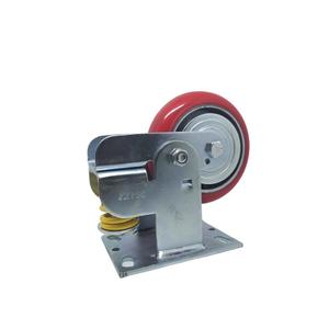 Jual Roda Troli Roda Trolley Roda Pu Heavy Duty Osaka Diameter 8" Plat ...
