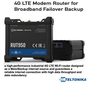 Jual Teltonika RUT950 4G LTE Industrial Cellular Router - alternative ...