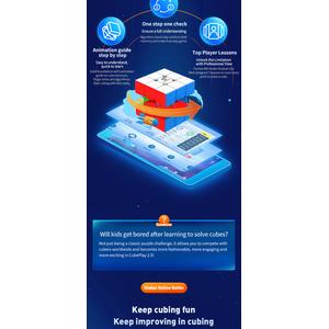 Jual Rubik 3X3 Monster Go Ai Smartcube Mg3 Cube 3X3 - Standar Box ...