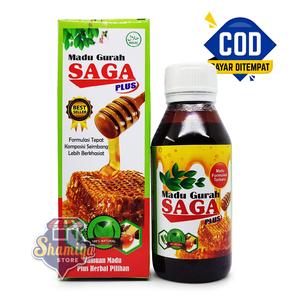 Jual Madu Gurah saga - madu radang tenggorokan batuk panas dalam - madu ...