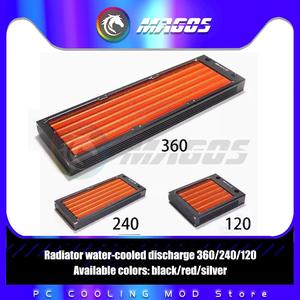 Jual Radiator Pendingin Air Tembaga Penuh 120 240 360Mm Papan Air Sirip ...
