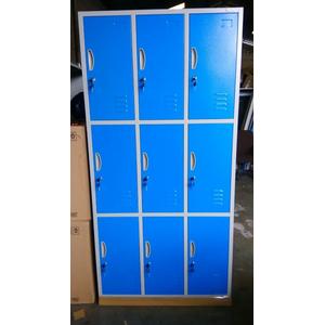 Jual LOKER LOCKER LEMARI KABINET BESI 9 PINTU KOZURE KL 9 / LOKER METAL ...