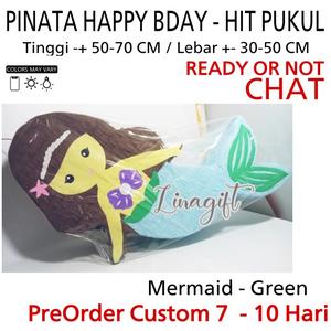 Jual Pinata New Mermaid / Putri Duyung Princess Ulang Tahun Bday Ready ...