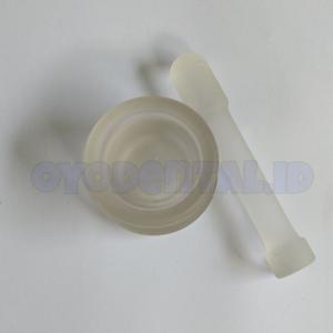 Jual Mortar pestle pestel / mortal dan stamper / alat pengaduk amalgam ...