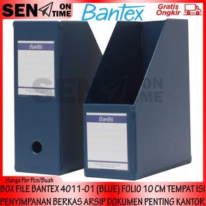 Jual Tempat Isi Penyimpanan Dokumen Box File Bantex Jumbo 4011-01 (Blue ...