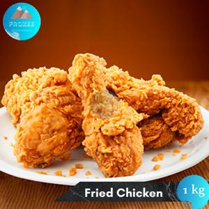 Jual GOJEK|GRAB Fried Crispy Chicken 1Kg Ayam Goreng Tepung Ala KFC ...