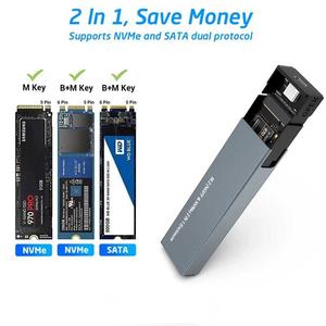 Jual Case SSD M.2 NVMe 2230 2242 2260 2280 Casing Enclosure External ...