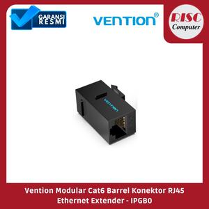 Promo Vention Barrel Konektor RJ45 Cat6 Coupler Ethernet Extender ...