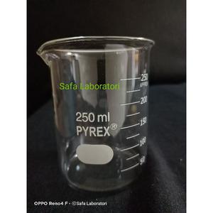 Jual Beaker Glass / Gelas Kimia 250 ml Pyrex - Jakarta Barat - lab ...
