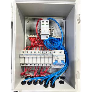 Jual Slocable PV Combiner Box 8 Strings 500VDC 15A Fuse | DC Breaker ...