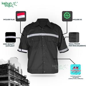 Jual Wearpack Wearpack Safety Seragam Kerja Seragam Bengkel Baju Lengan ...