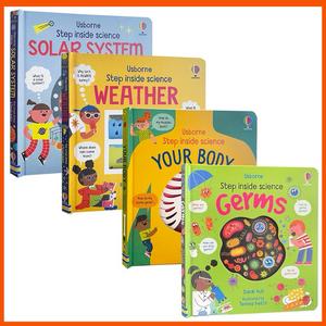 Promo [SEGEL] Usborne Step Inside Science - Board Book with Flaps ...