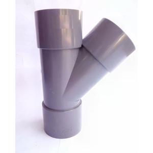 Jual PREMIUM Cabang Y TY branch pipa PVC 2" 2 in inci inch merk Rucika ...
