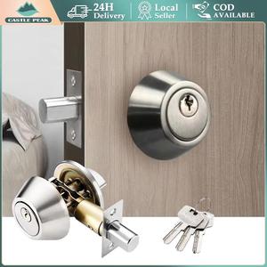 Jual Deadlock Dead Bolt Stainless / Kunci pintu tambahan Dekson/ kunci ...