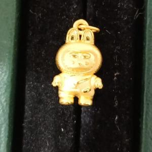 Jual Ready Gan Liontin / Charm Labubu Emas 24K Hk Hongkong 999% - Asli ...