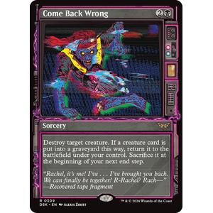Jual Come Back Wrong (Showcase) | MTG TCG - Kota Surabaya - zenith ...